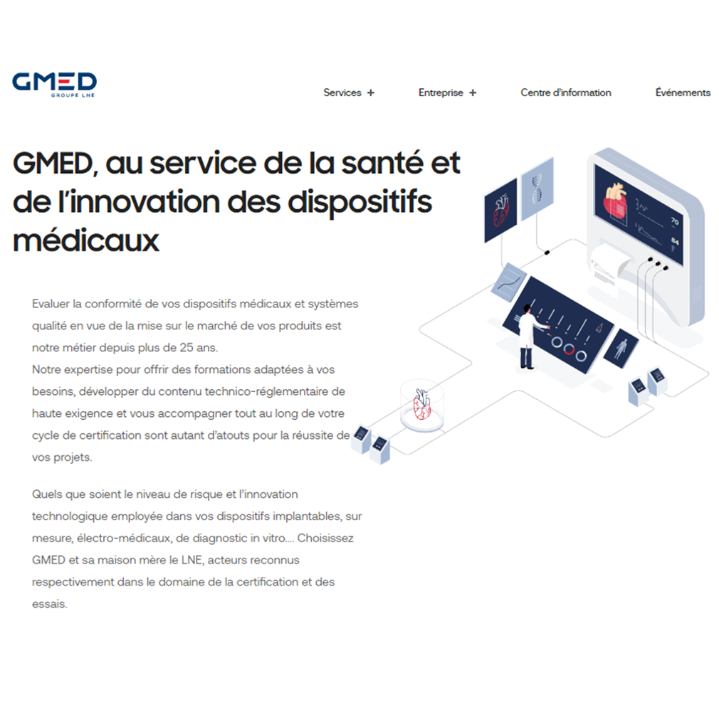 Nouveau site internet pour le GMED